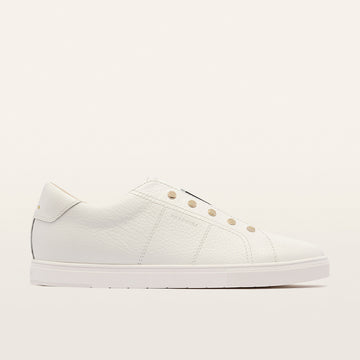 Lee White Tumbled Women's Sneaker | FRANKIE4