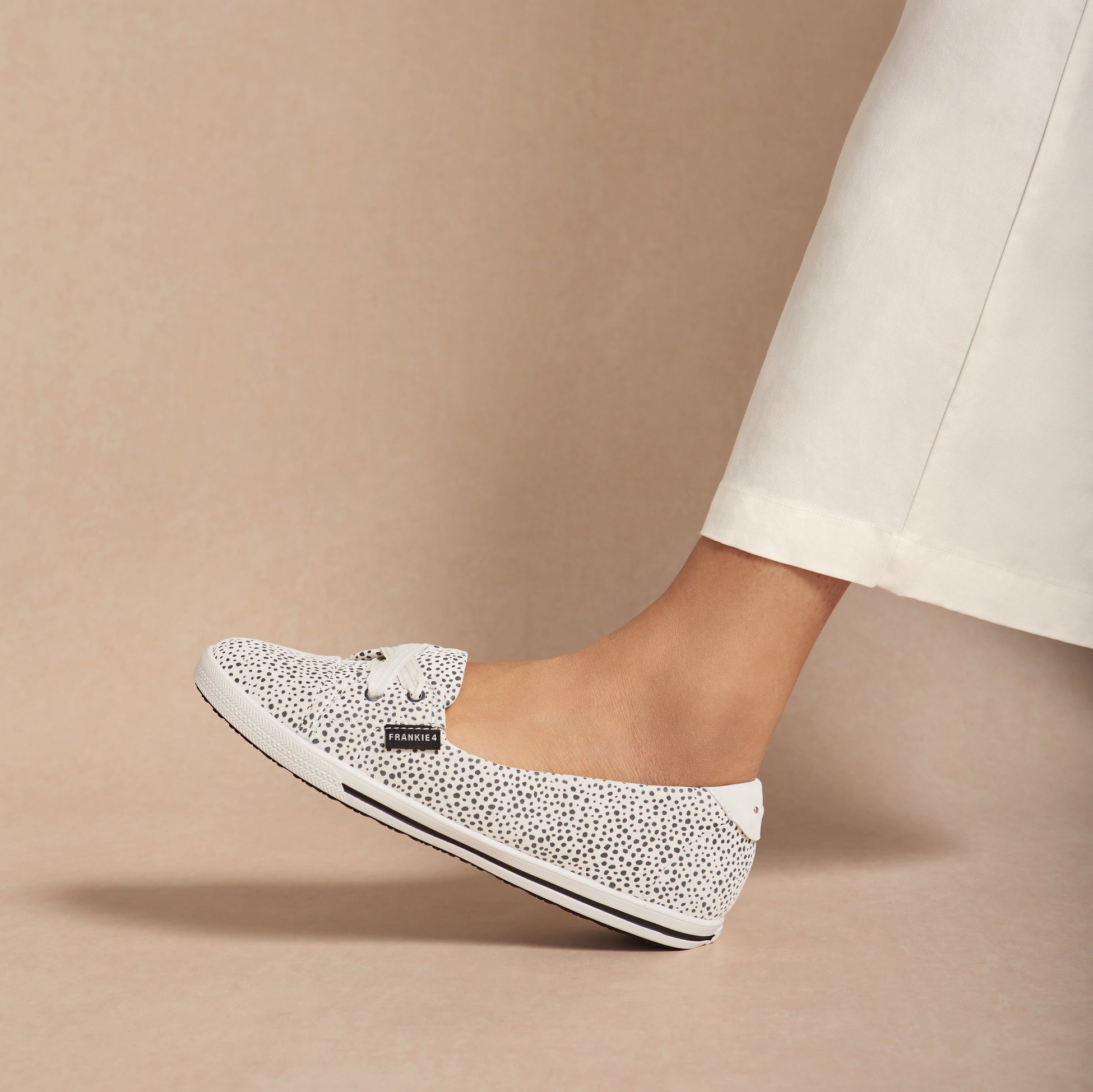 Hannah III Leopard Spot Print Women's Casual Flat | FRANKIE4