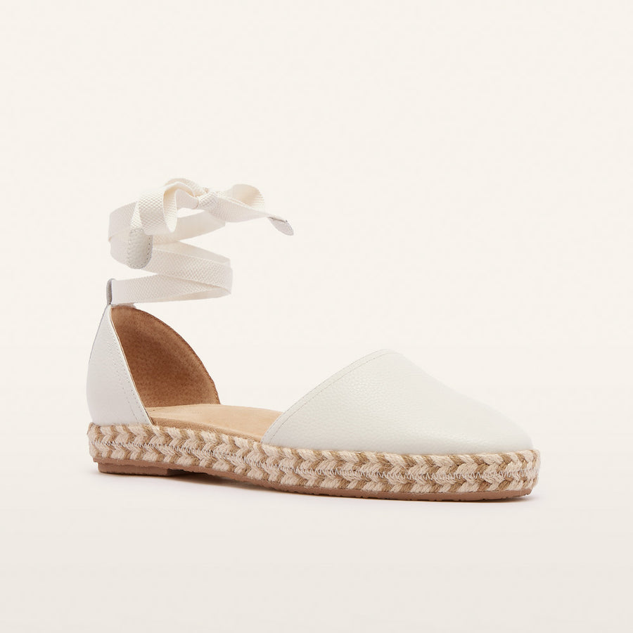 Kit Chalk Tumbled Women's Casual Flat | FRANKIE4