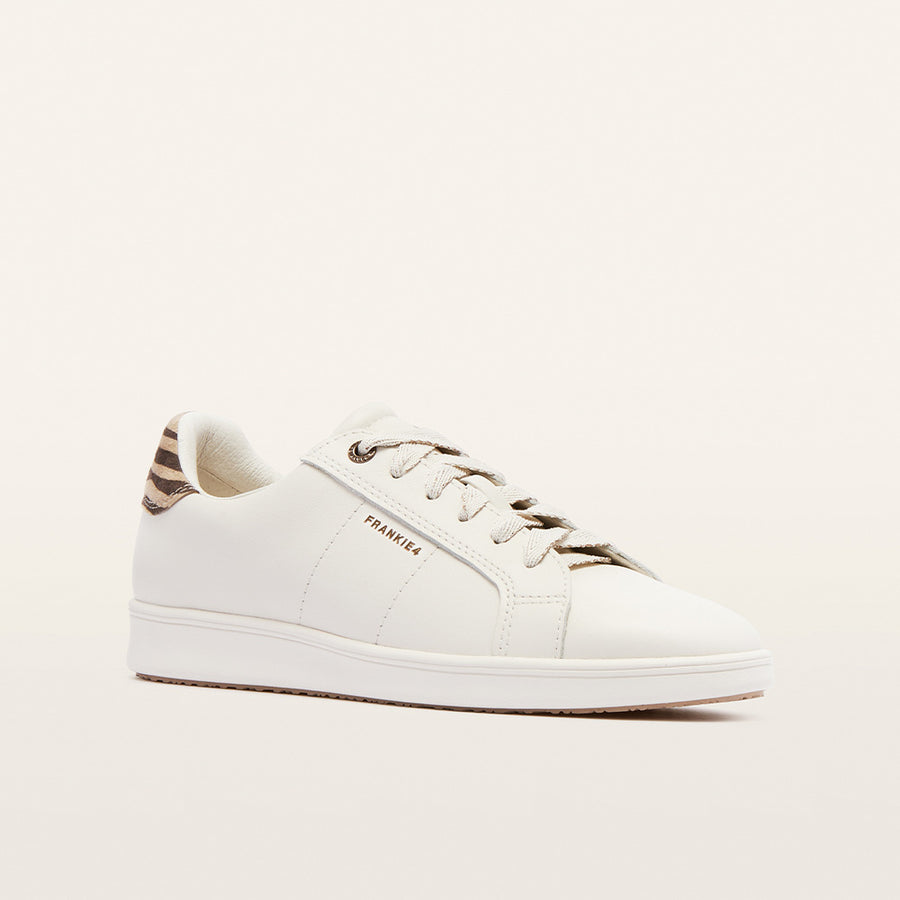 Jackie V Chalk/Zebra Print Women's Sneaker | FRANKIE4