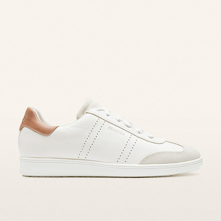 Drew White Nutmeg Women's Sneaker | FRANKIE4
