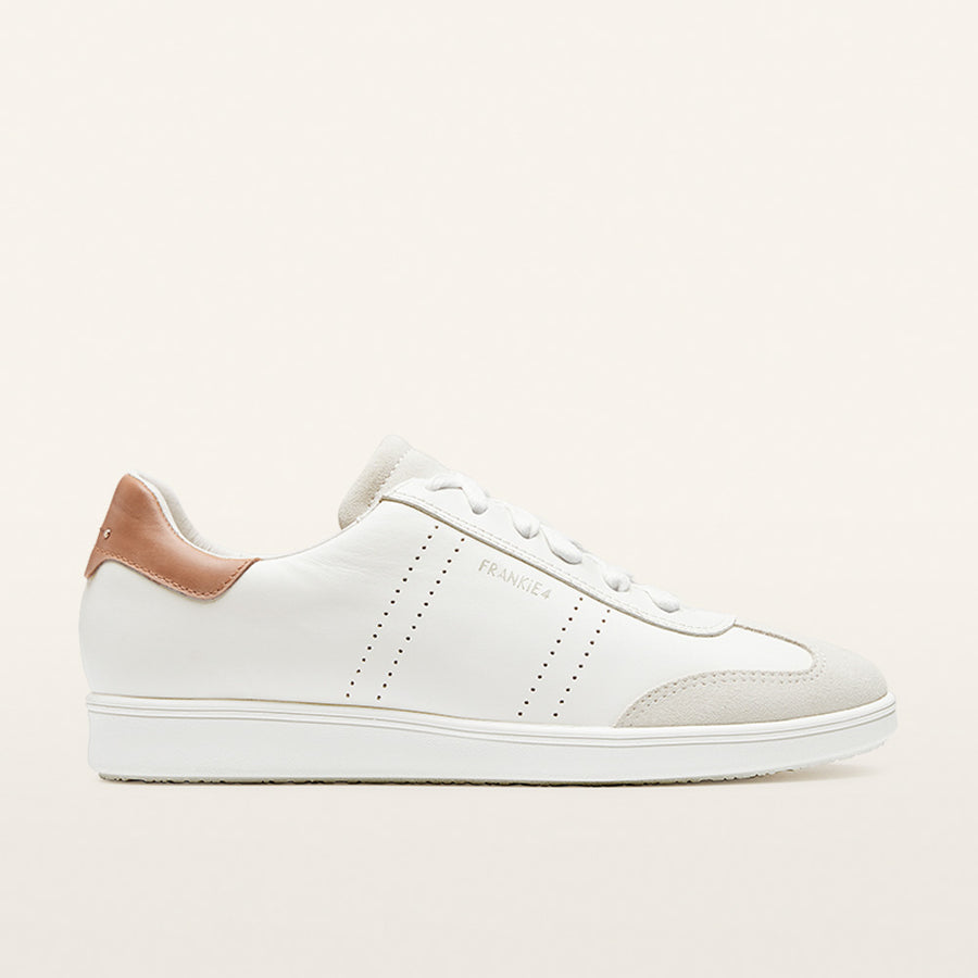 Drew White Nutmeg Women's Sneaker | FRANKIE4