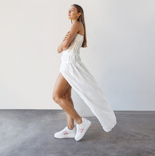 Riley II White/Shell Women's Sneaker | FRANKIE4
