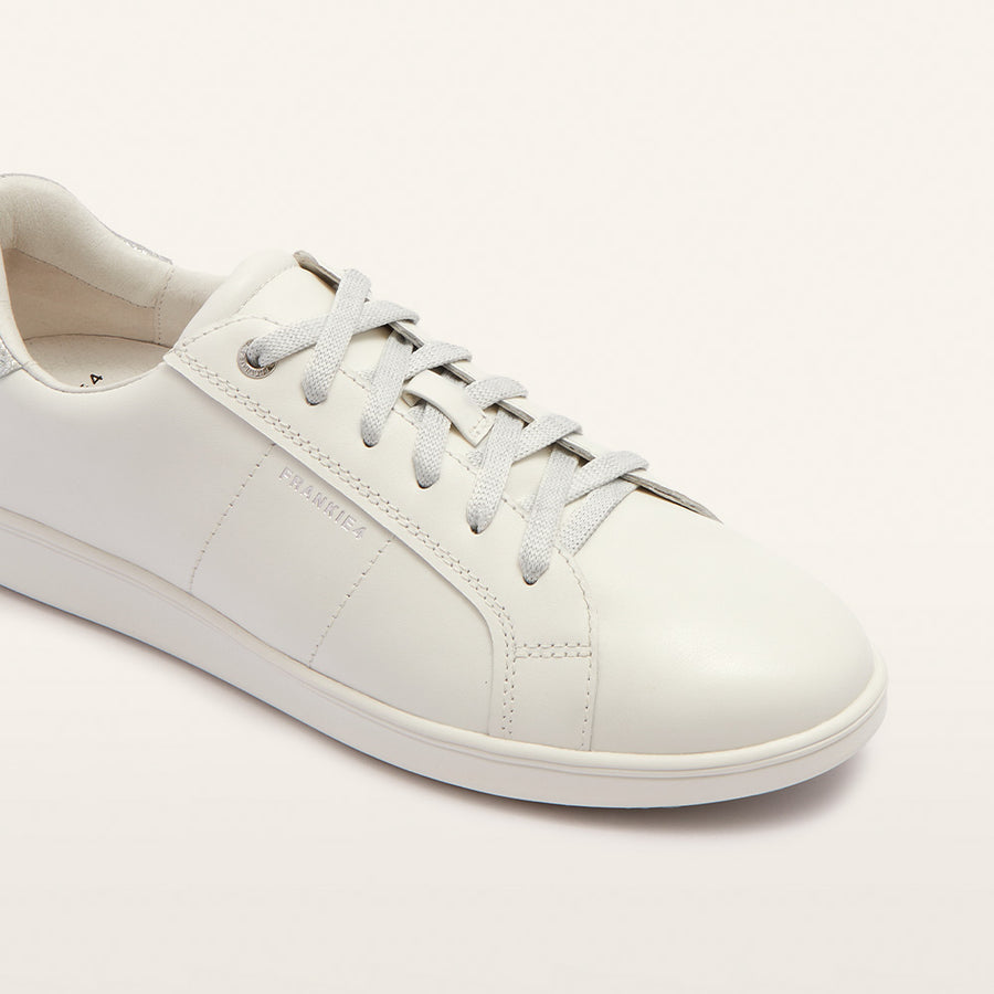 Jackie V White/Silver Women's Sneaker | FRANKIE4