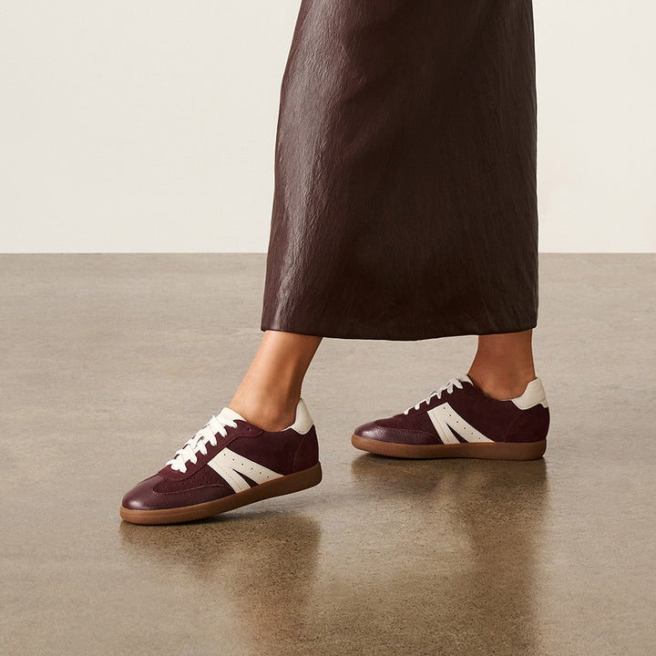 Levi Cherry Suede Women's Sneaker | FRANKIE4