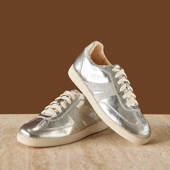 Levi Silver Women's Sneaker | FRANKIE4